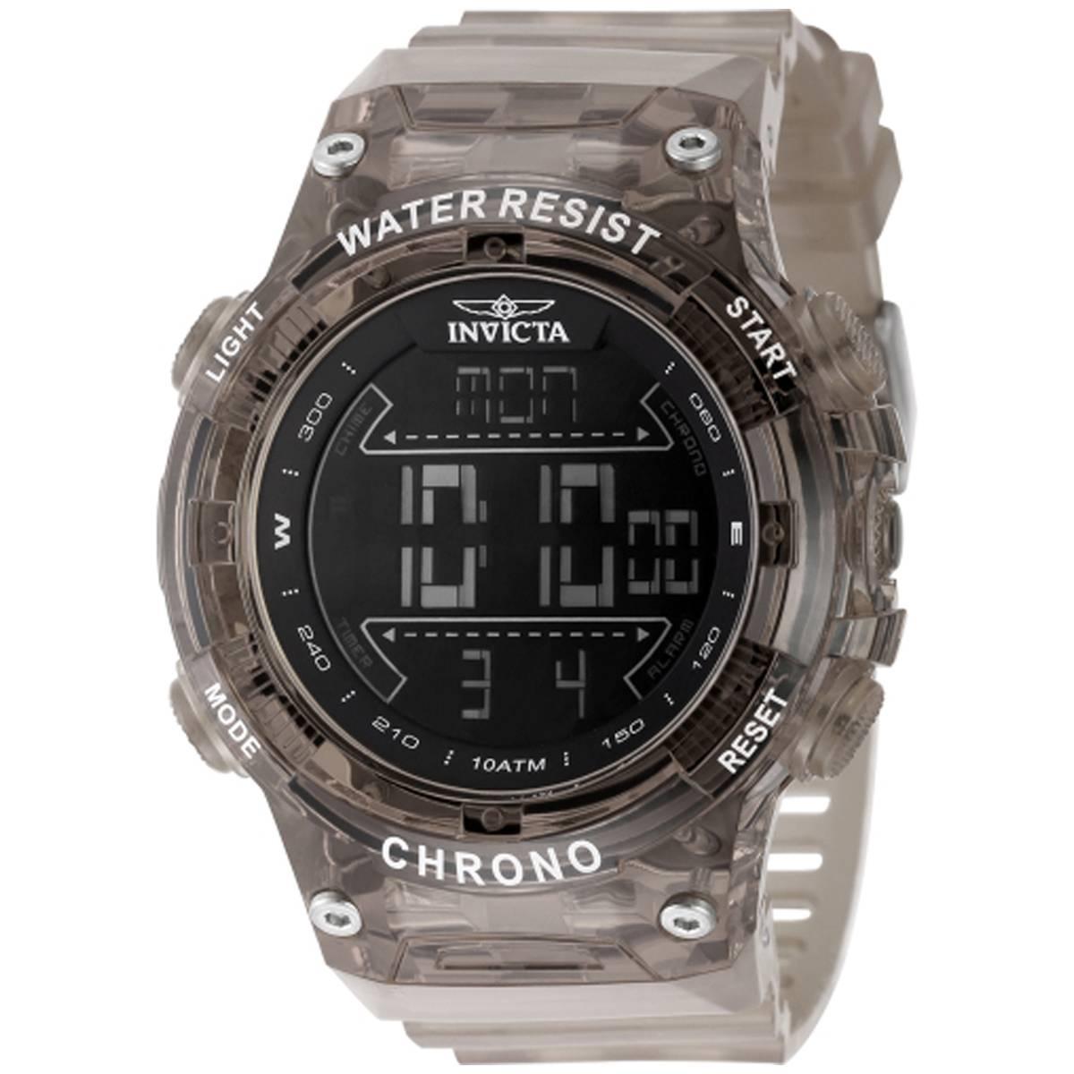 Click here for Mens Invicta Racing Brown/Black Dial Digital Watch... prices