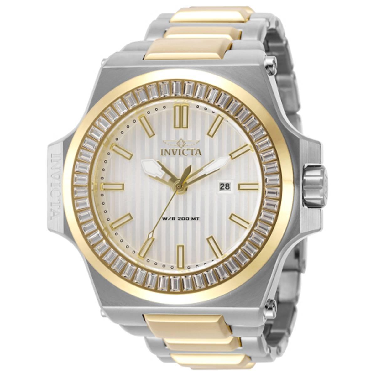 Click here for Mens Invicta Akula Two-Tone Dial Quartz Watch - 49... prices