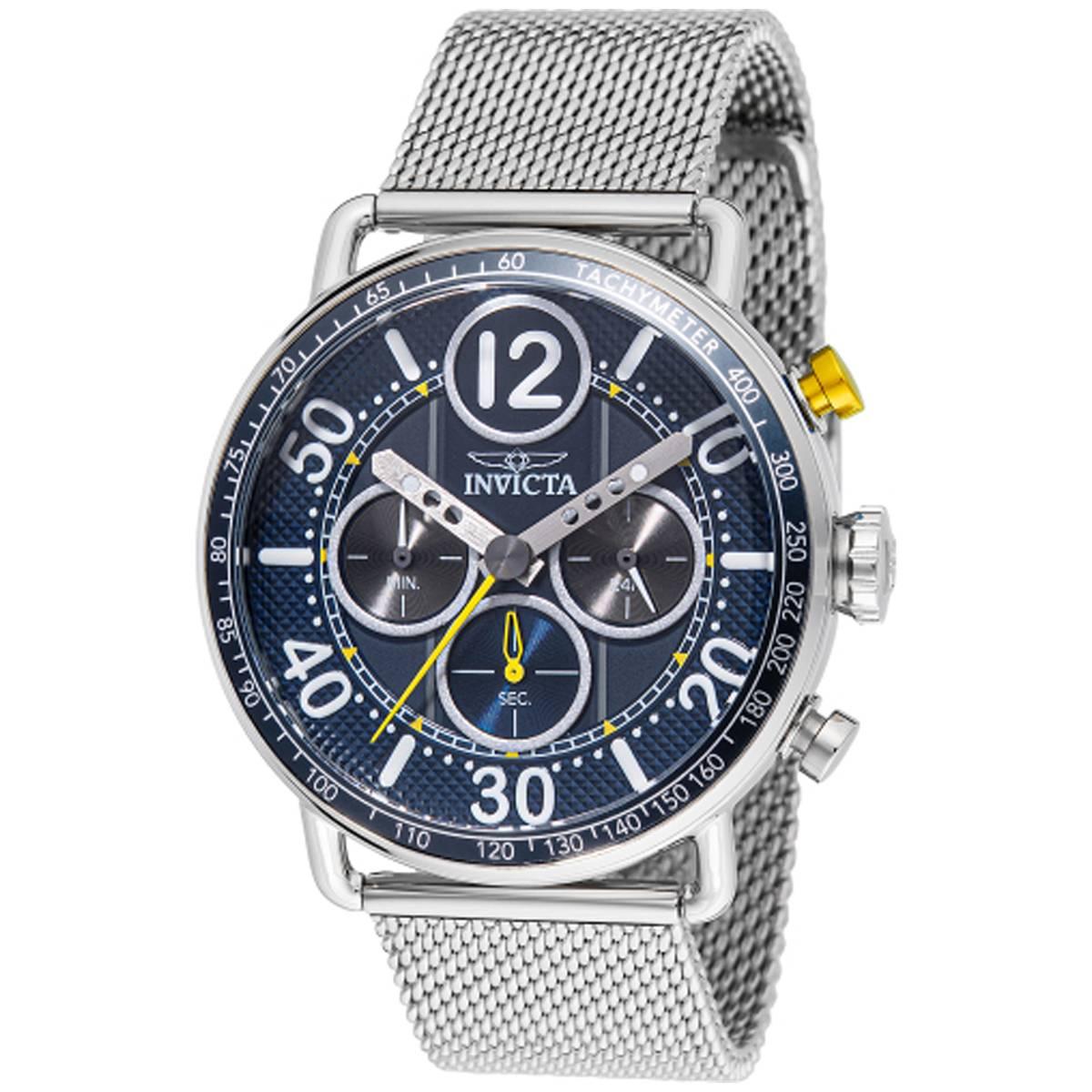 Click here for Mens Invicta Speedway Blue Dial Quartz Watch - 493... prices