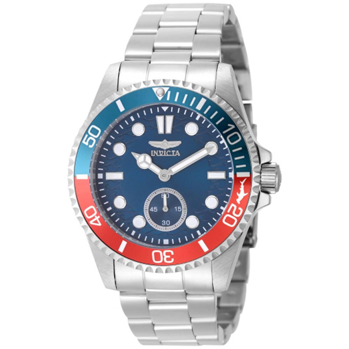 Click here for Mens Invicta Pro Diver Blue Dial Quartz Watch - 49... prices