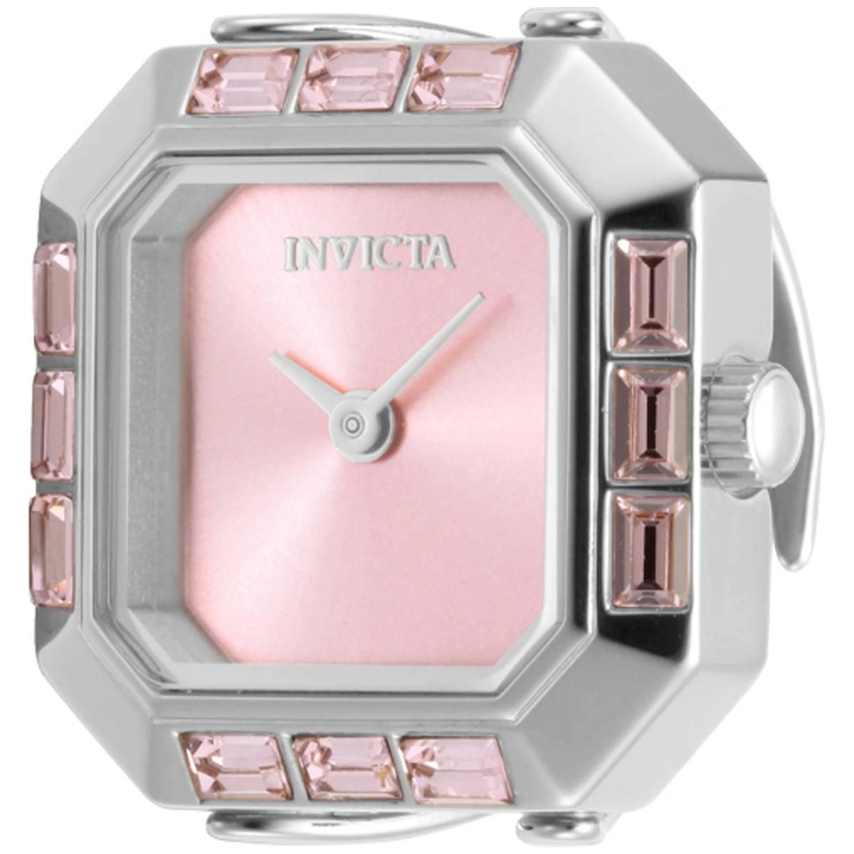 Invicta Womens 49581 Mini Quartz 2 Hand Dial Watch - Stainless steel