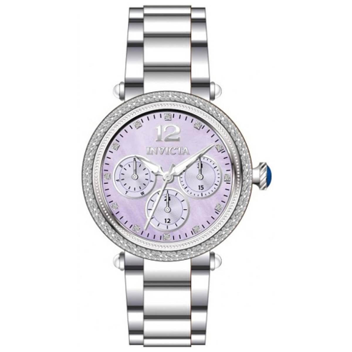 Click here for Womens Invicta Bolt Purple Dial Quartz Watch - 498... prices