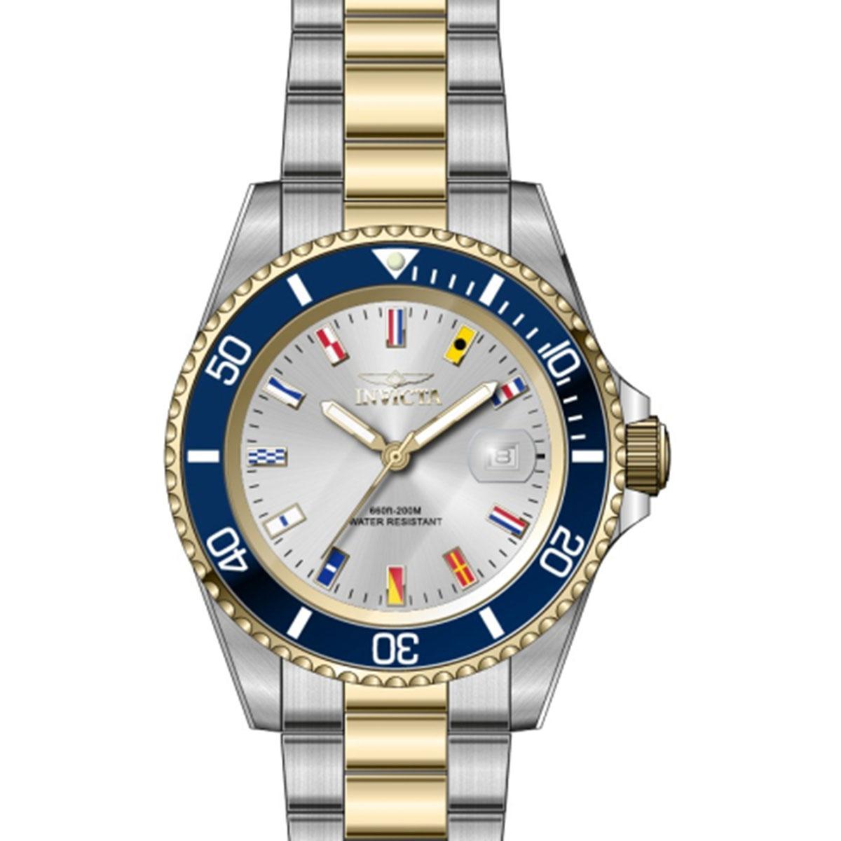 Click here for Invicta Mens 49887 Pro Diver Quartz 3 Hand Silver... prices