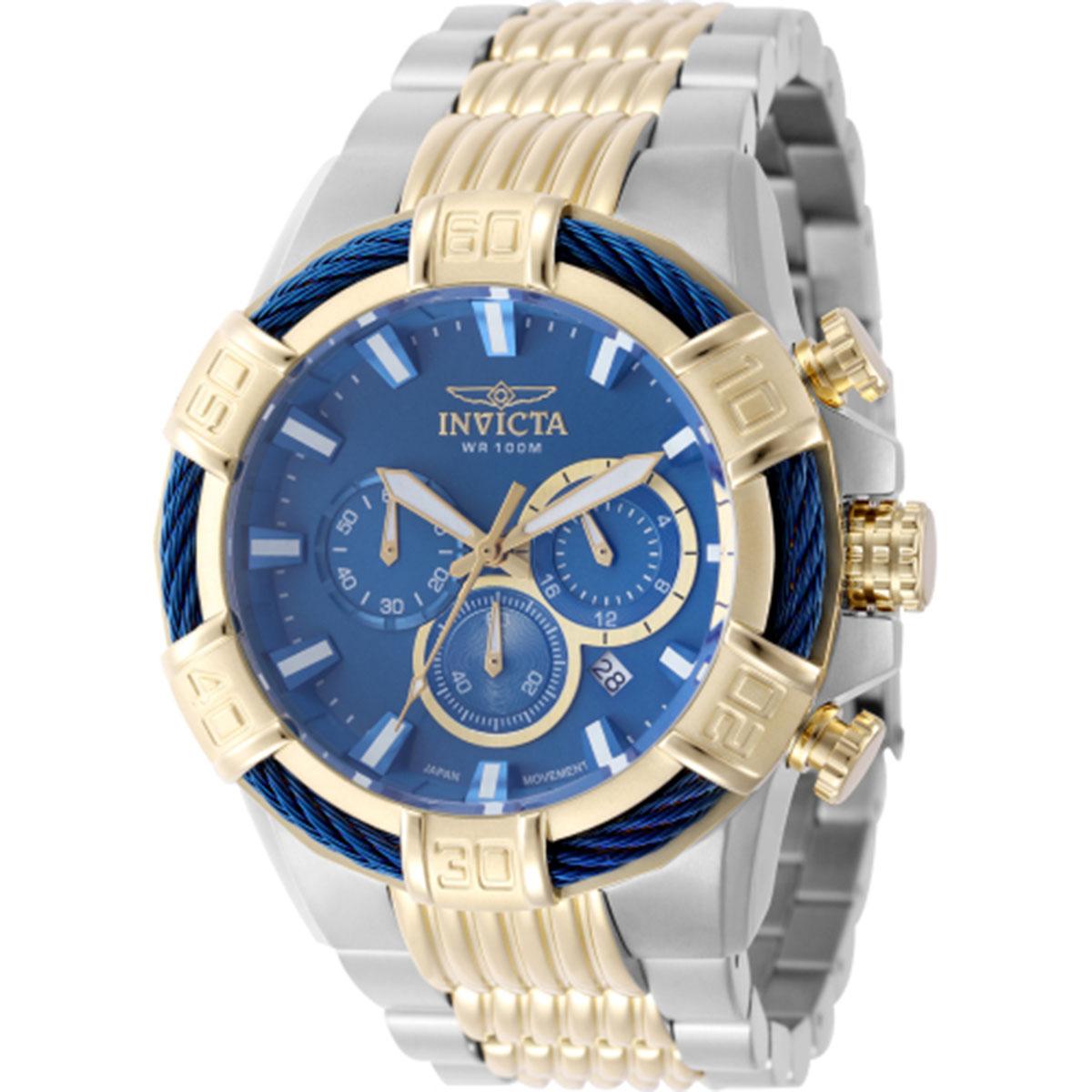 Click here for Mens Invicta Blue Dial Quartz Watch - 49903 prices