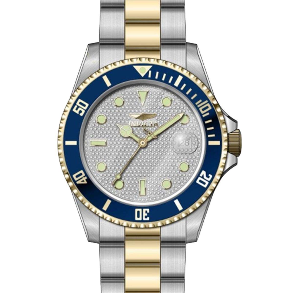 Click here for Mens Invicta Pro Diver Steel Silver Dial Quartz Wa... prices