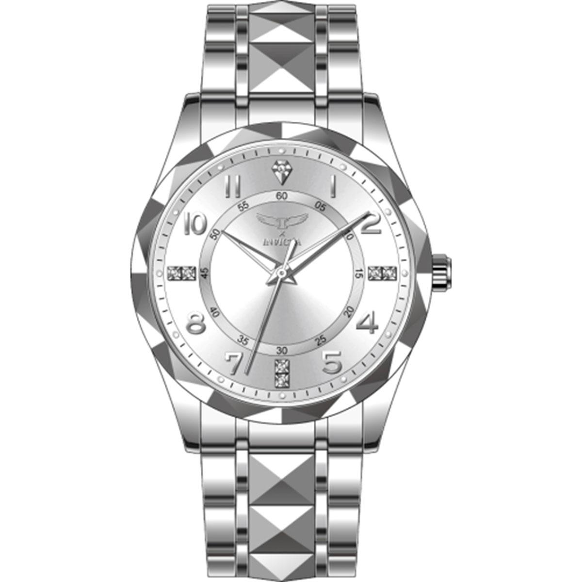 Click here for Mens Invicta Specialty White Dial Quartz Watch - 6... prices