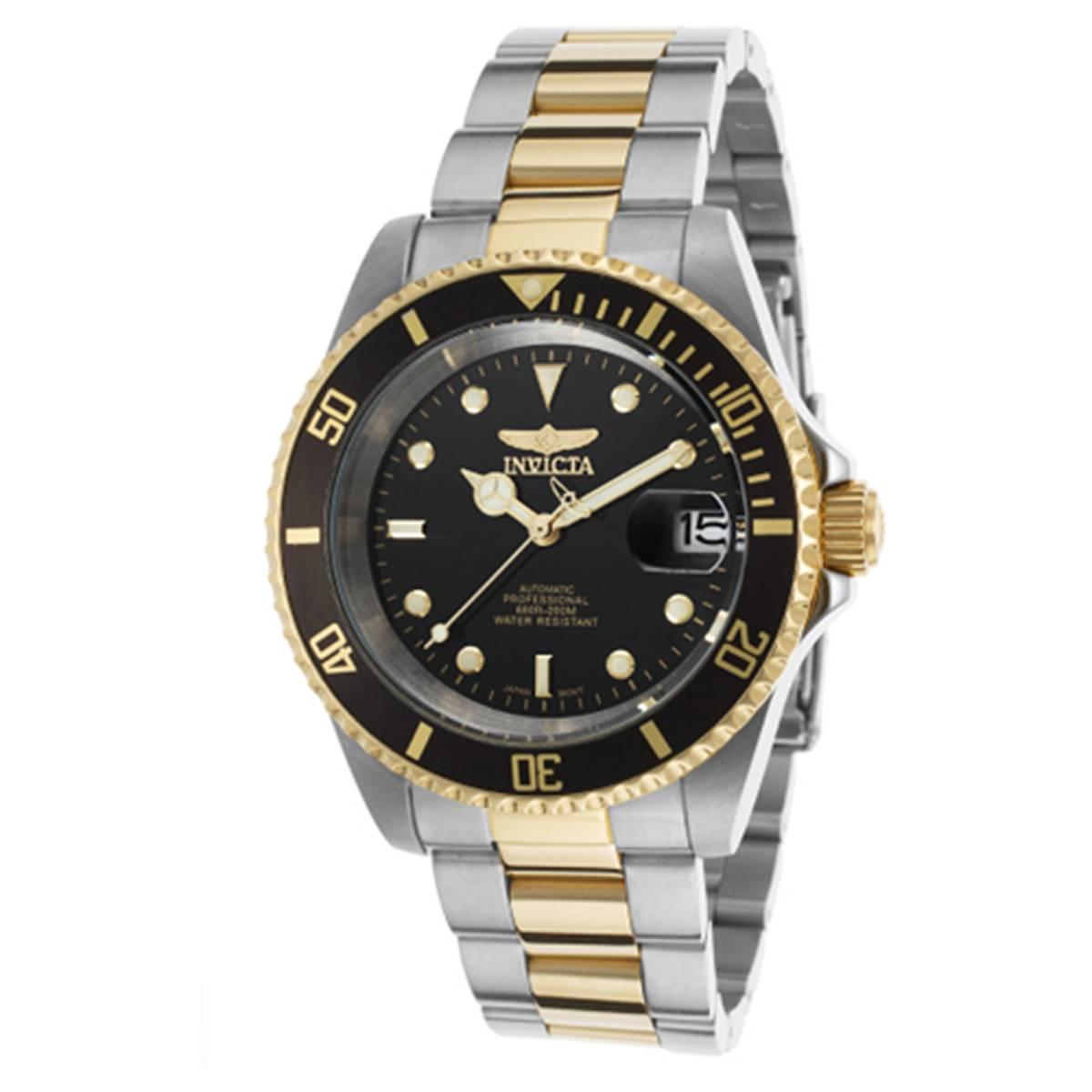 Click here for Mens INVICTA Pro Diver Black Dial Automatic Watch... prices