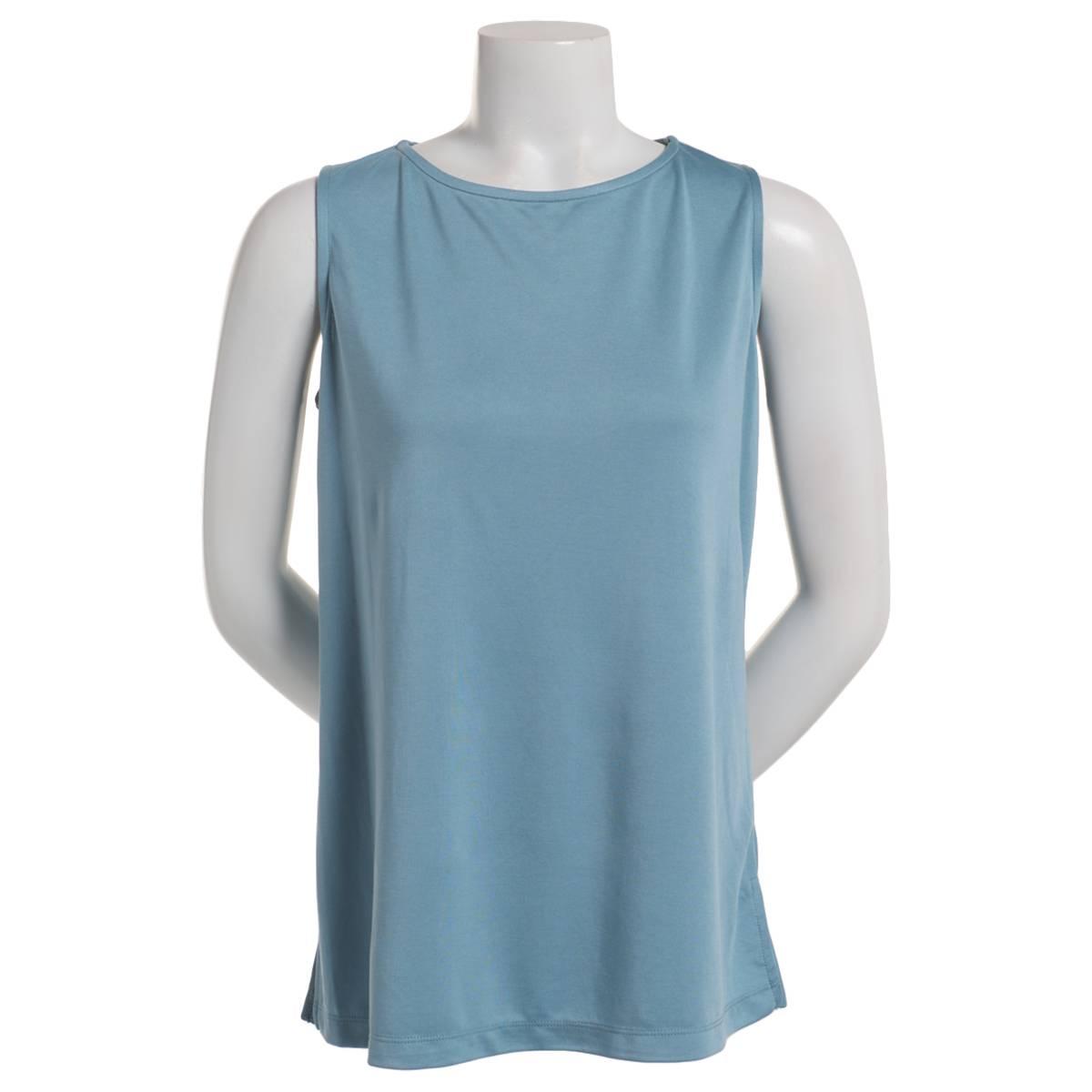 Click here for Womens Multiples Sleeveless High Neck Solid Tank T... prices
