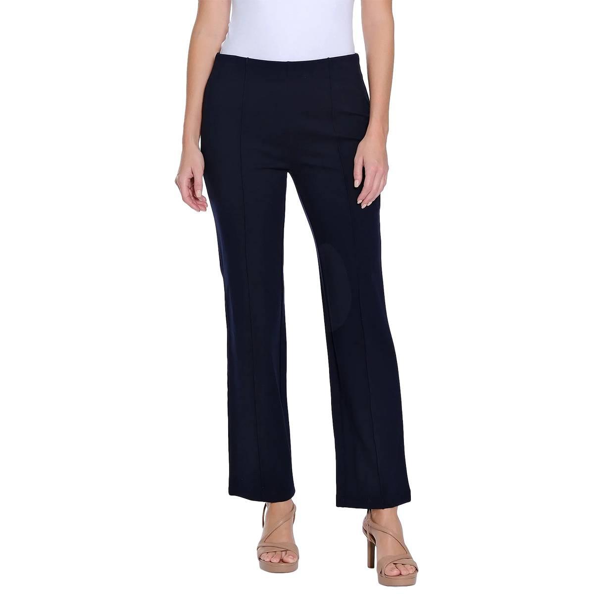 Click here for Womens Multiples Elastic No Waist Pintuck Flared P... prices