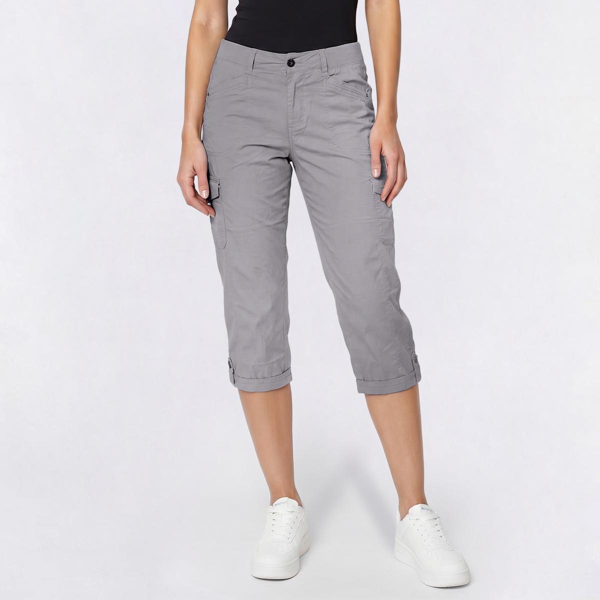 Click here for Petite da-sh Taylor Adjustable Leg Cargo Pocket Ca... prices