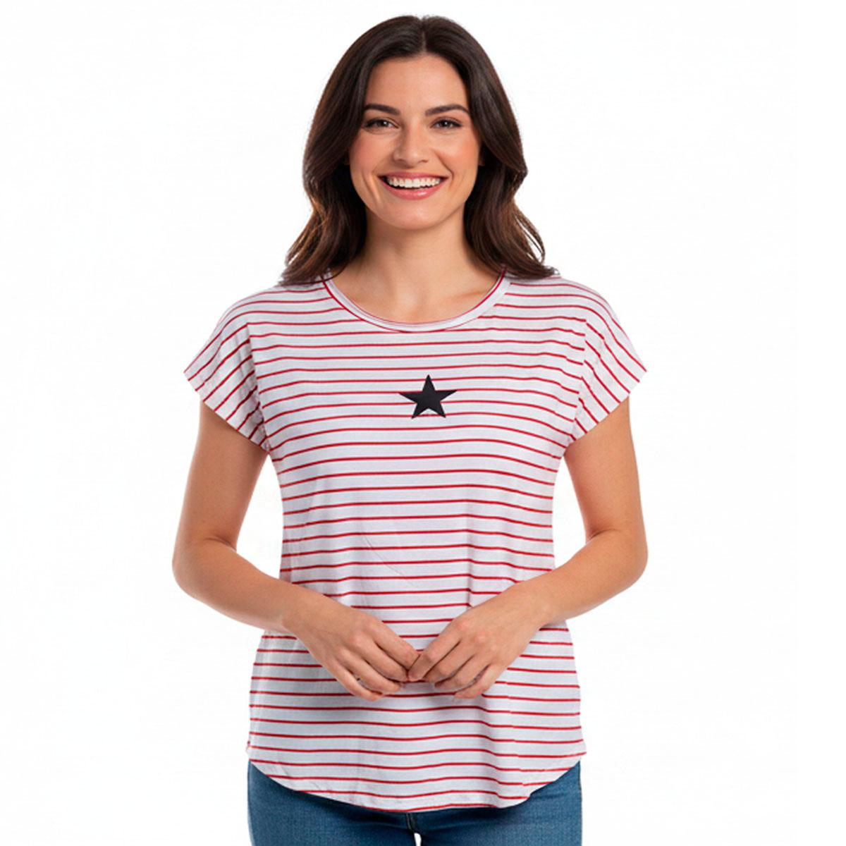 Click here for Petite Erika Dolman Sleeve Round Neck Flower Marke... prices
