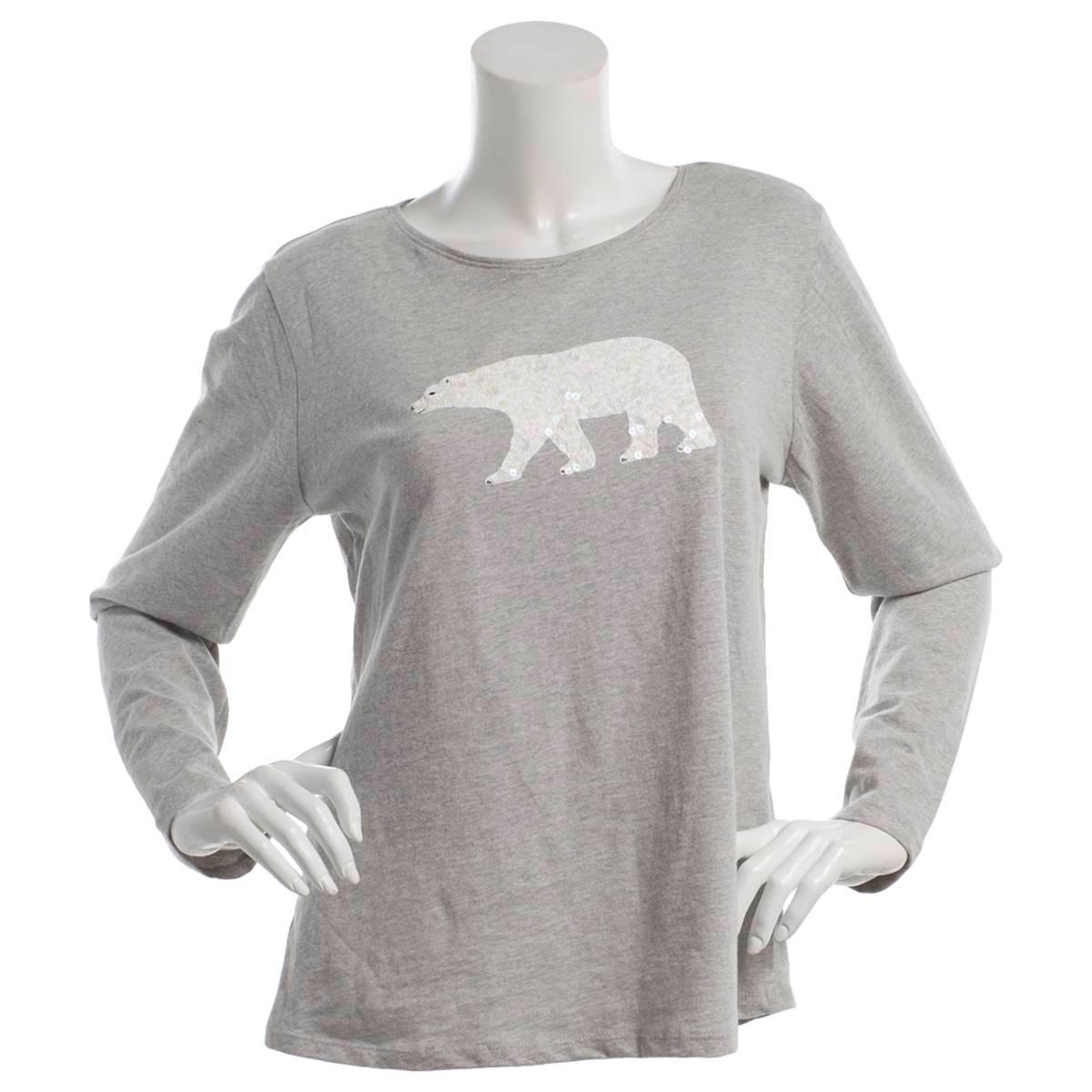 Click here for Womens Erika Long Sleeve Polar Bear Tee prices