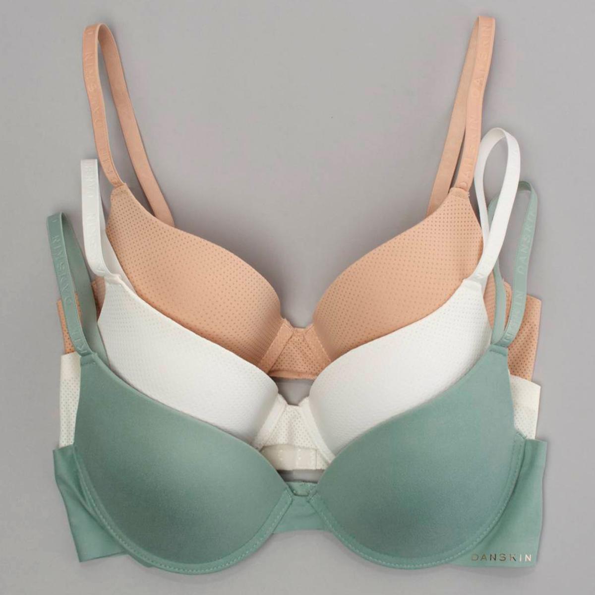 Click here for Womens Danskin 3pk. Breathable Laser Underwire Bra... prices