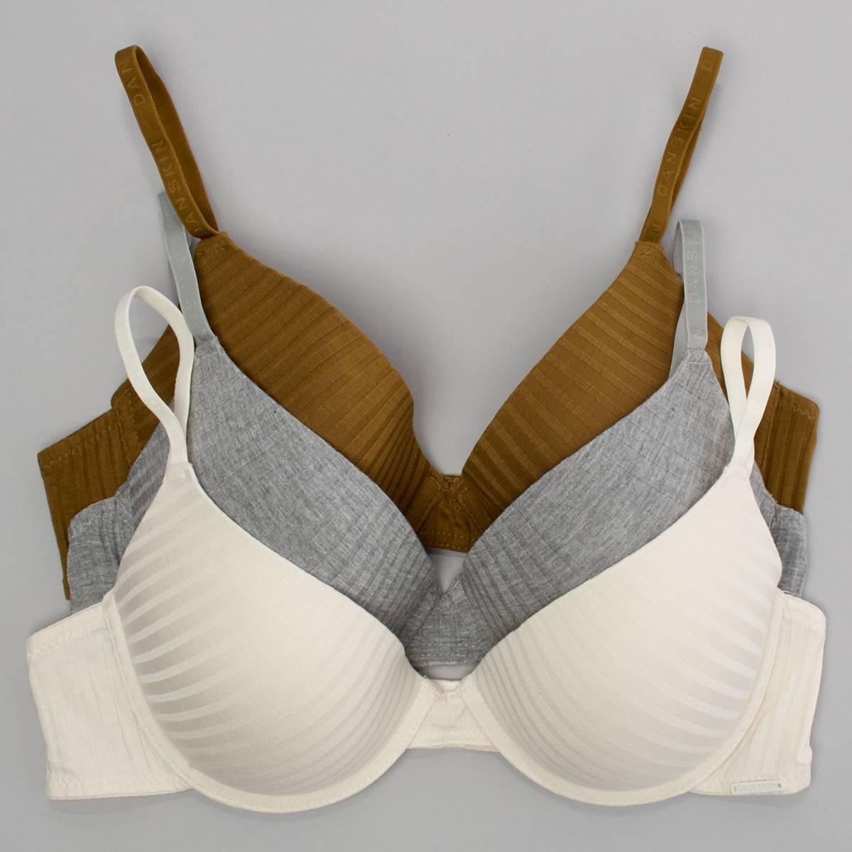 Click here for Womens Danskin 3pk. Rayon Spandex Rib Light Bras D... prices