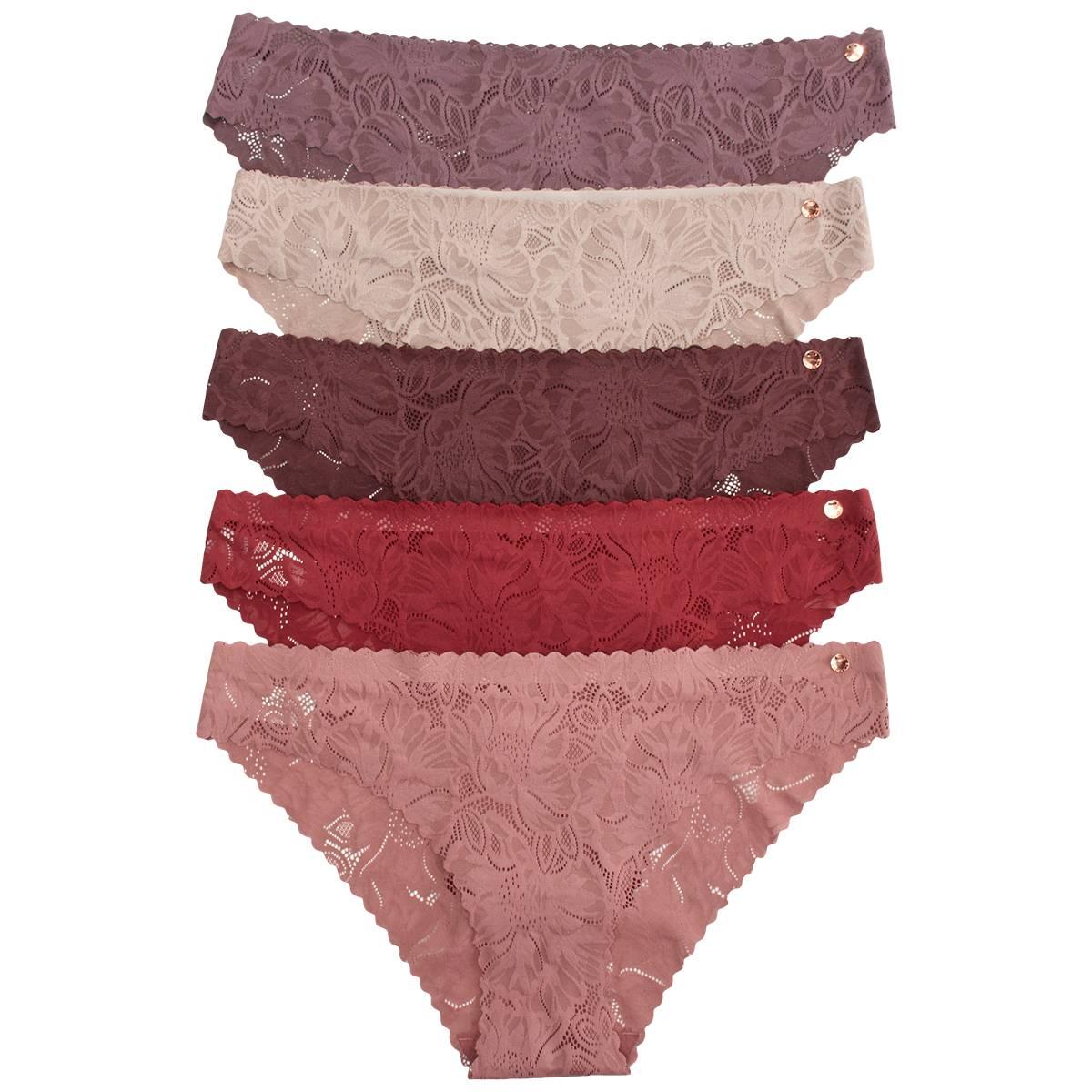Click here for Juniors Danskin 5pk. Laser Lace Cut Bikini Panties... prices