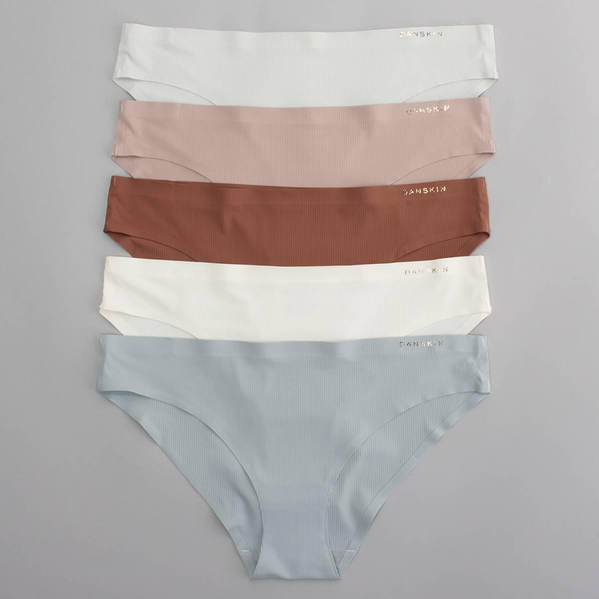 Click here for Womens Danskin 5pk. Bonded Microfiber Rib Bikini D... prices