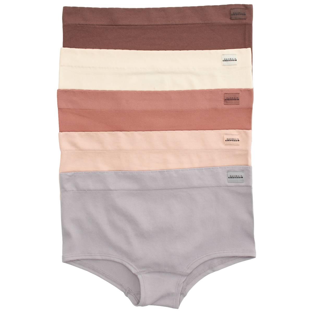 Click here for Womens Danskin 5pk. Scalloped Rib Hipster Panties... prices