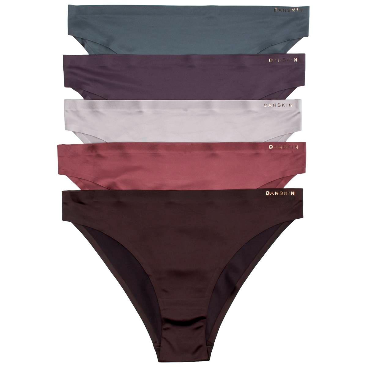 Click here for Womens Danskin 5pk Microfiber High Leg Bikini Pant... prices