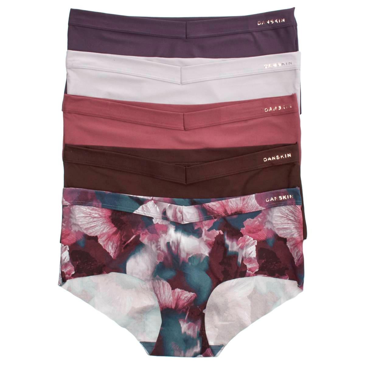 Click here for Womens Danskin 5Pk Boyshort Panties with V Waistba... prices