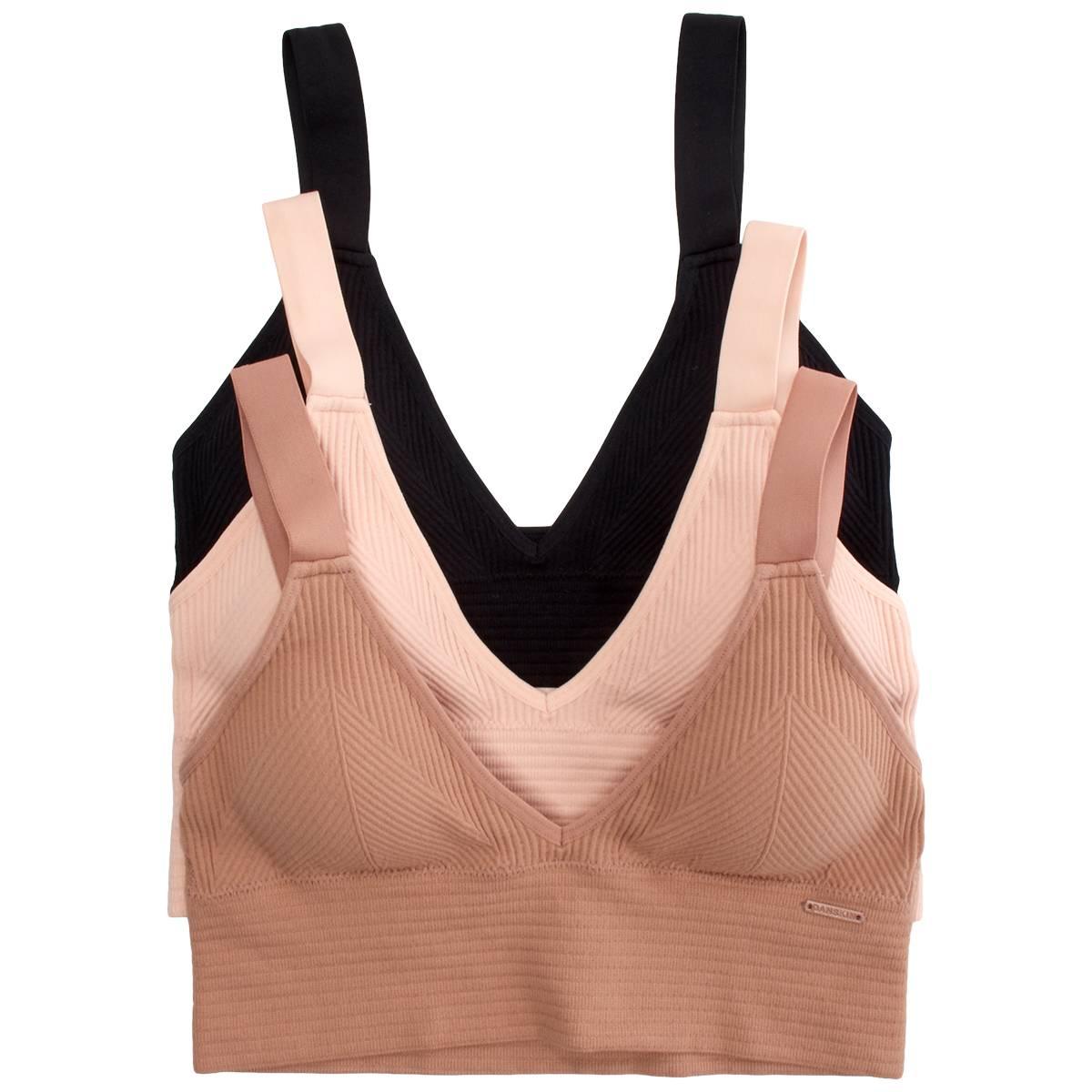 Click here for Womens Danskin 3pk. Seamless Bralette Bras - DS699... prices