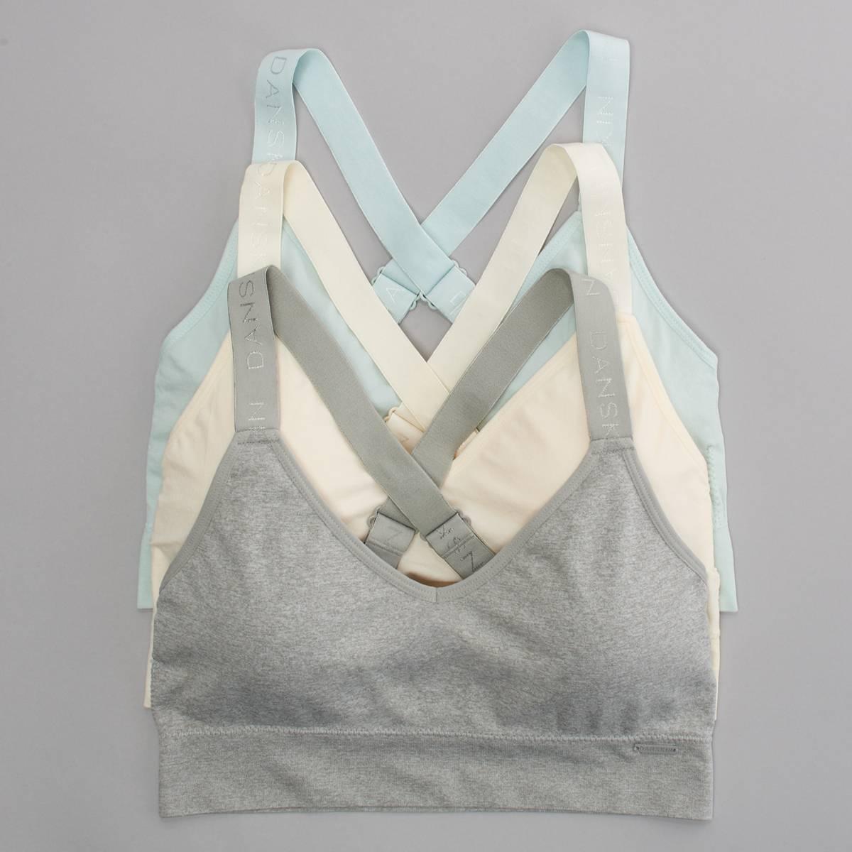 Click here for Plus Size Danskin 3pk. Seamless Bralettes DS2413-3... prices