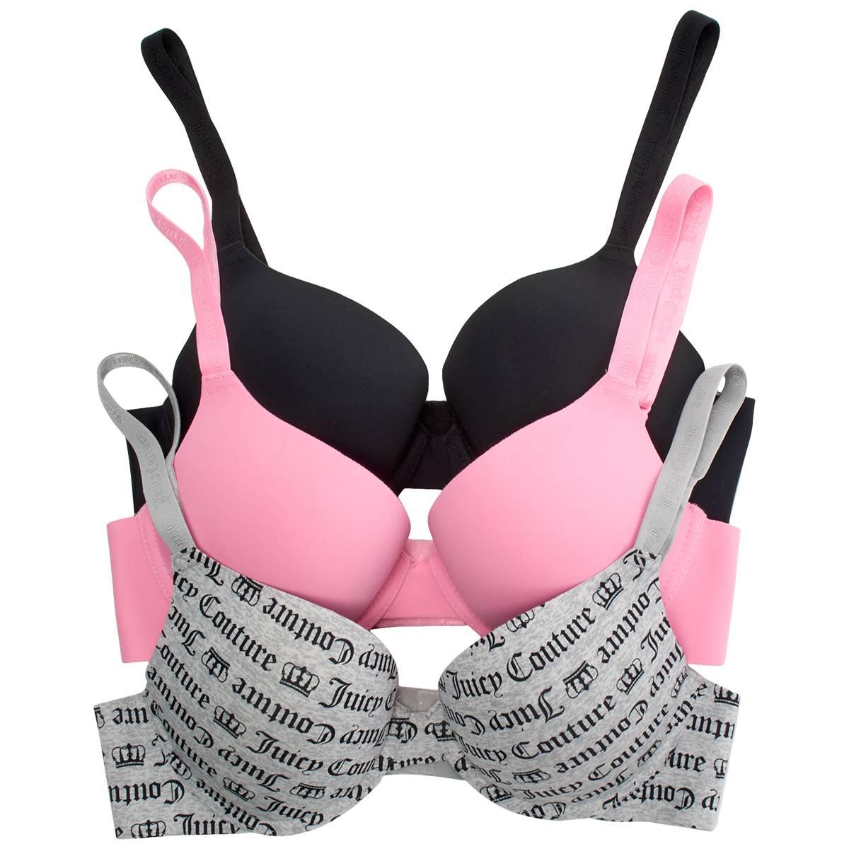 Click here for Juniors Juicy Couture 3pk. Laser Cut Underwire Bra... prices