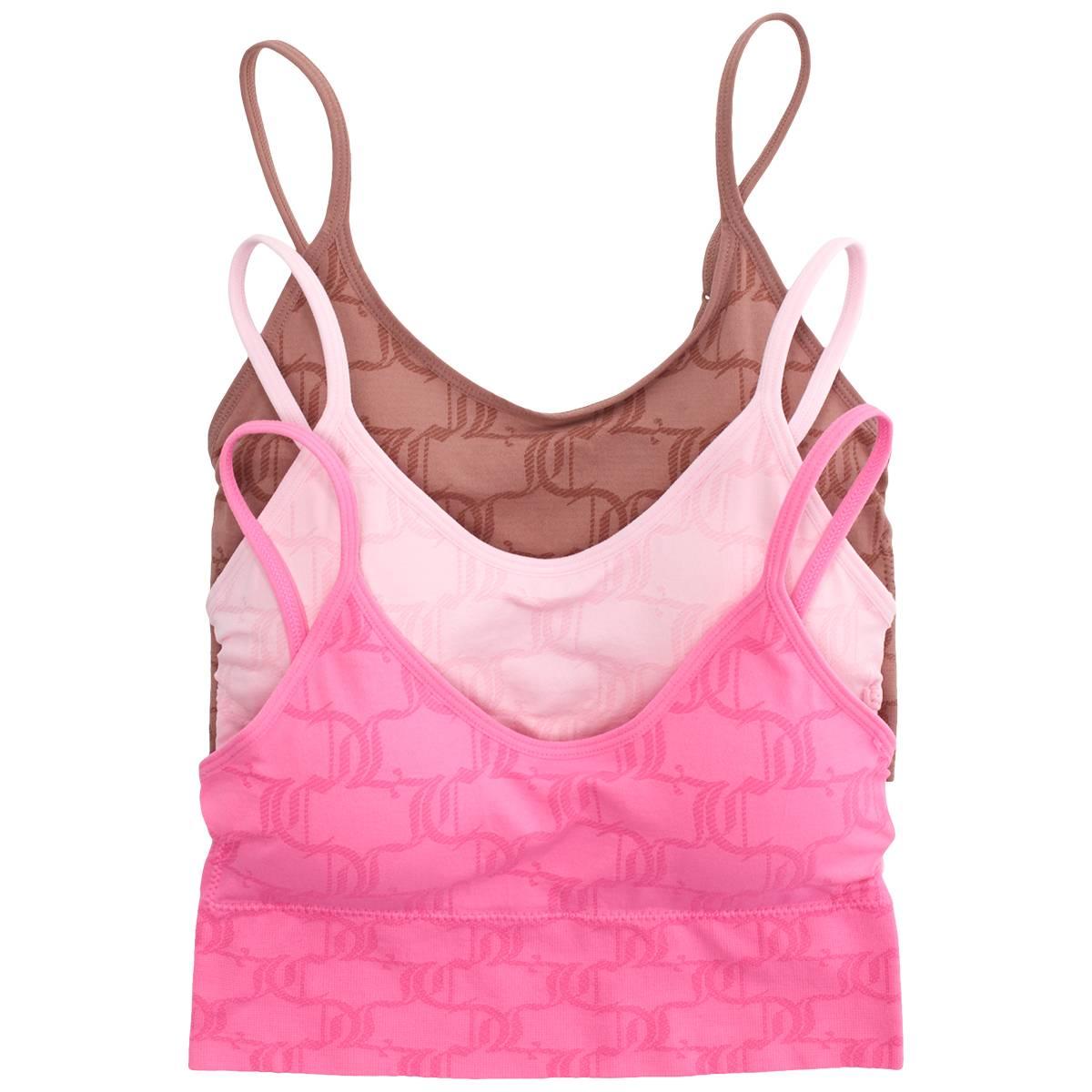 Click here for Juniors Juicy Couture 3pk. Seamless Bralettes JC69... prices