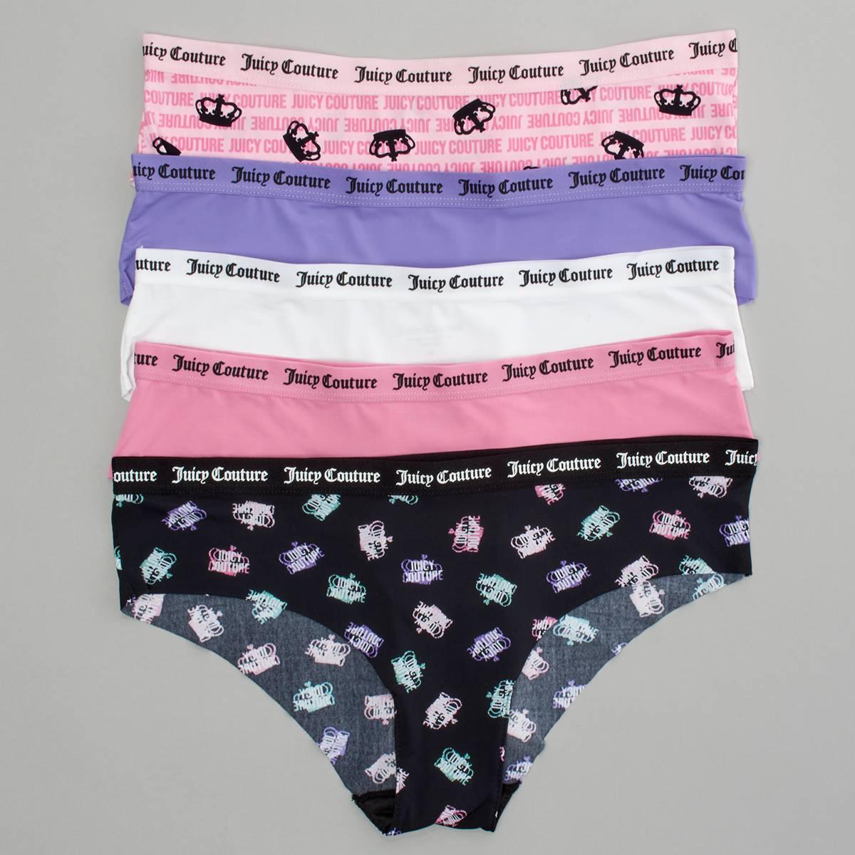 Click here for Juniors Juicy Couture 5pk. Micro Hipster Panties J... prices