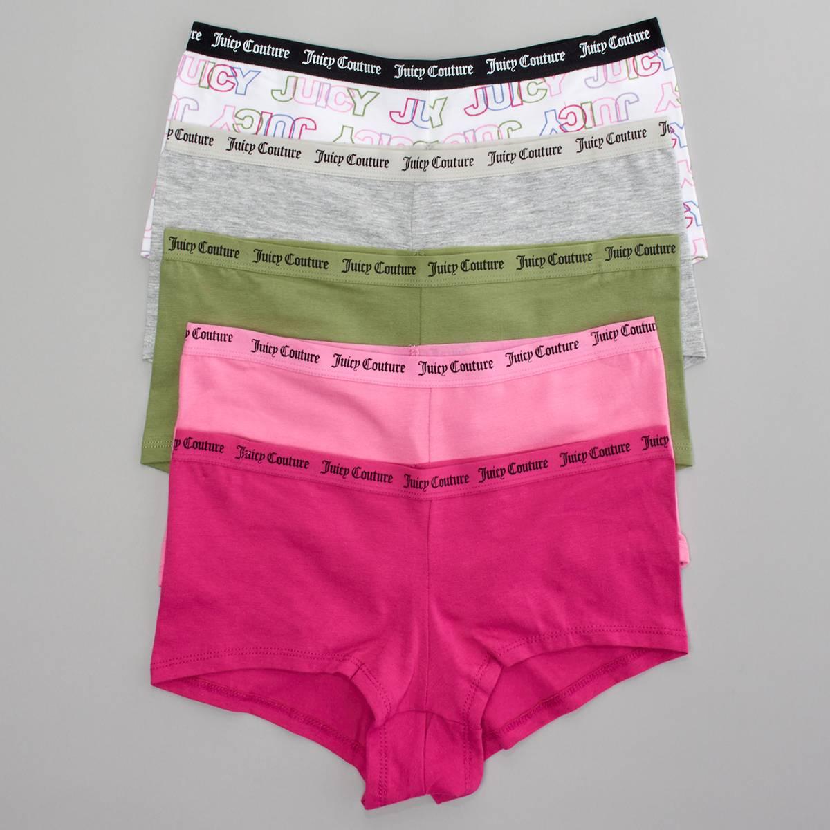 Click here for Juniors Juicy Couture 5pk. Boyshort Panties- JC753... prices