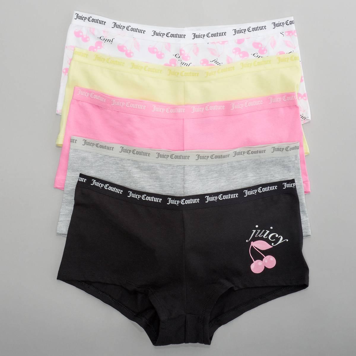 Click here for Juniors Juicy Couture 5pk. Boyshort Panties JC7530... prices