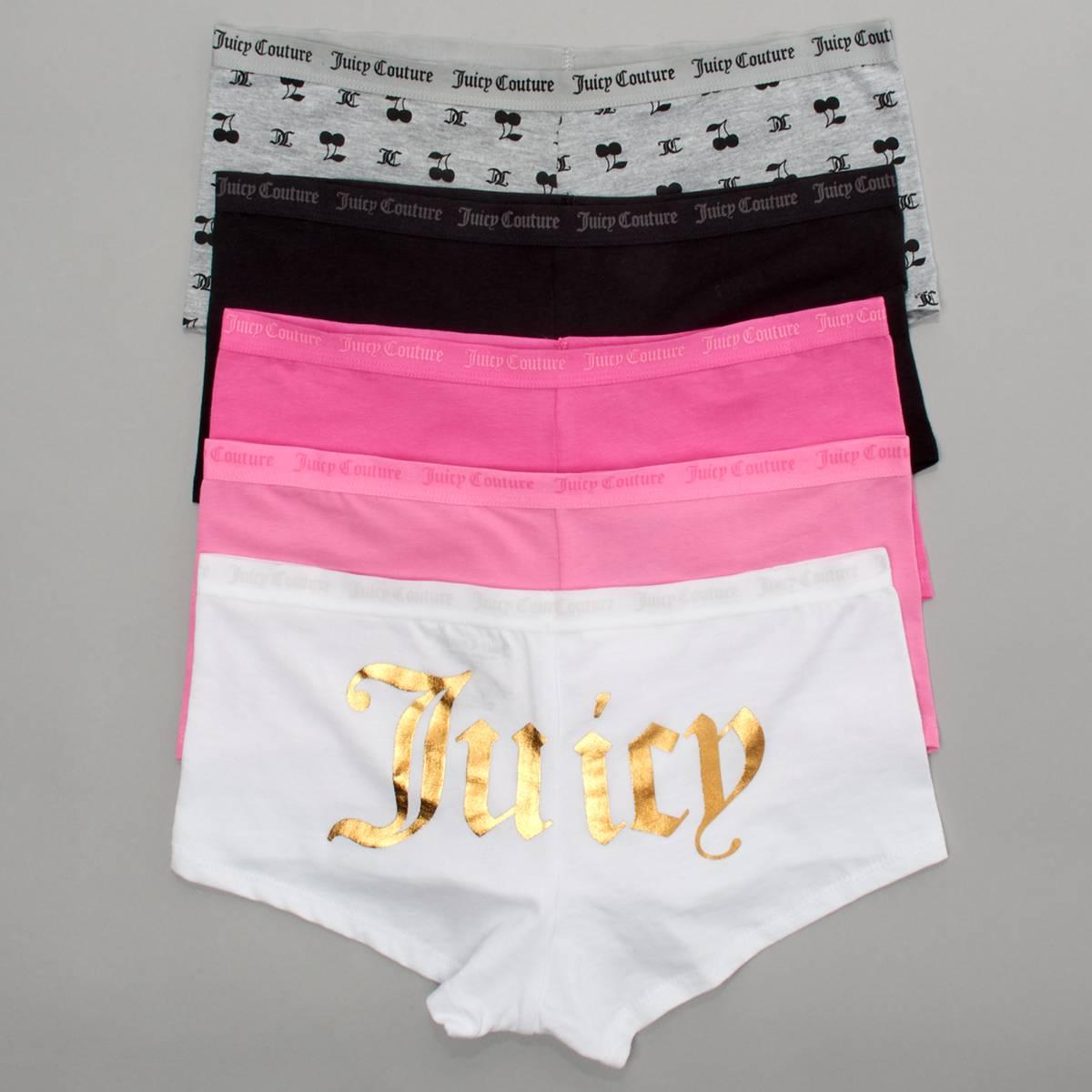 Click here for Juniors Juicy Couture 5pk. Boyshort Panties JC7530... prices