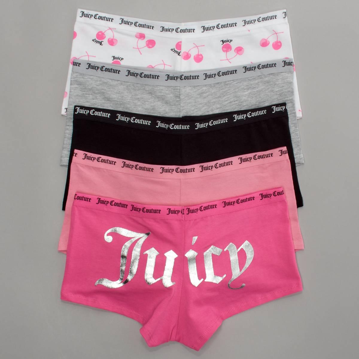 Click here for Juniors Juicy Couture 5pk. Boyshorts Panties JC753... prices