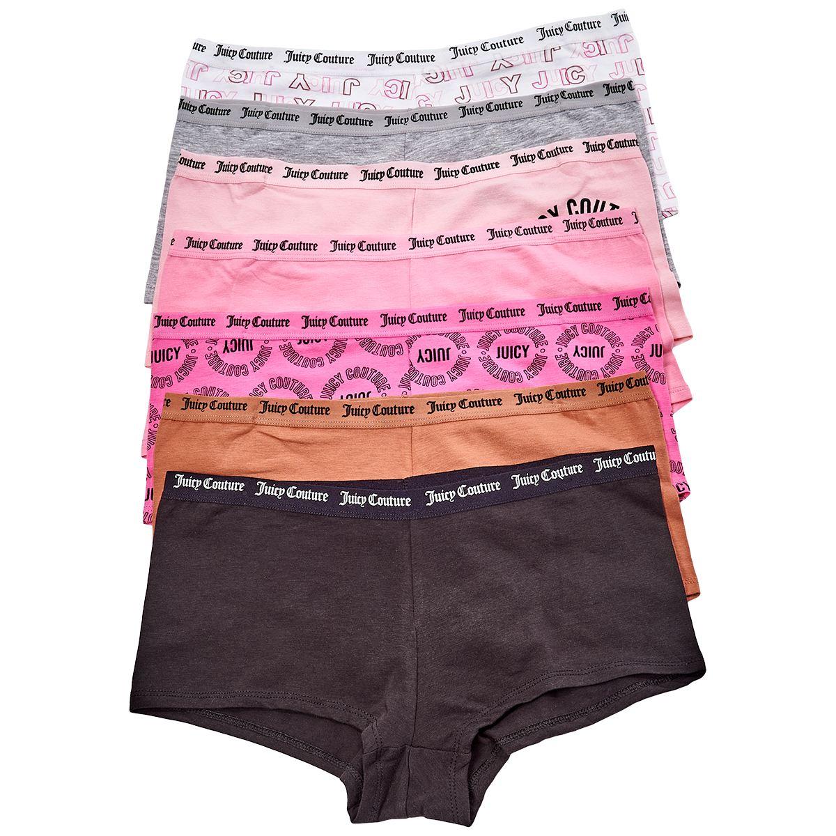 Click here for Womens Juicy Couture 7pk. Boyshort Panties - JC753... prices