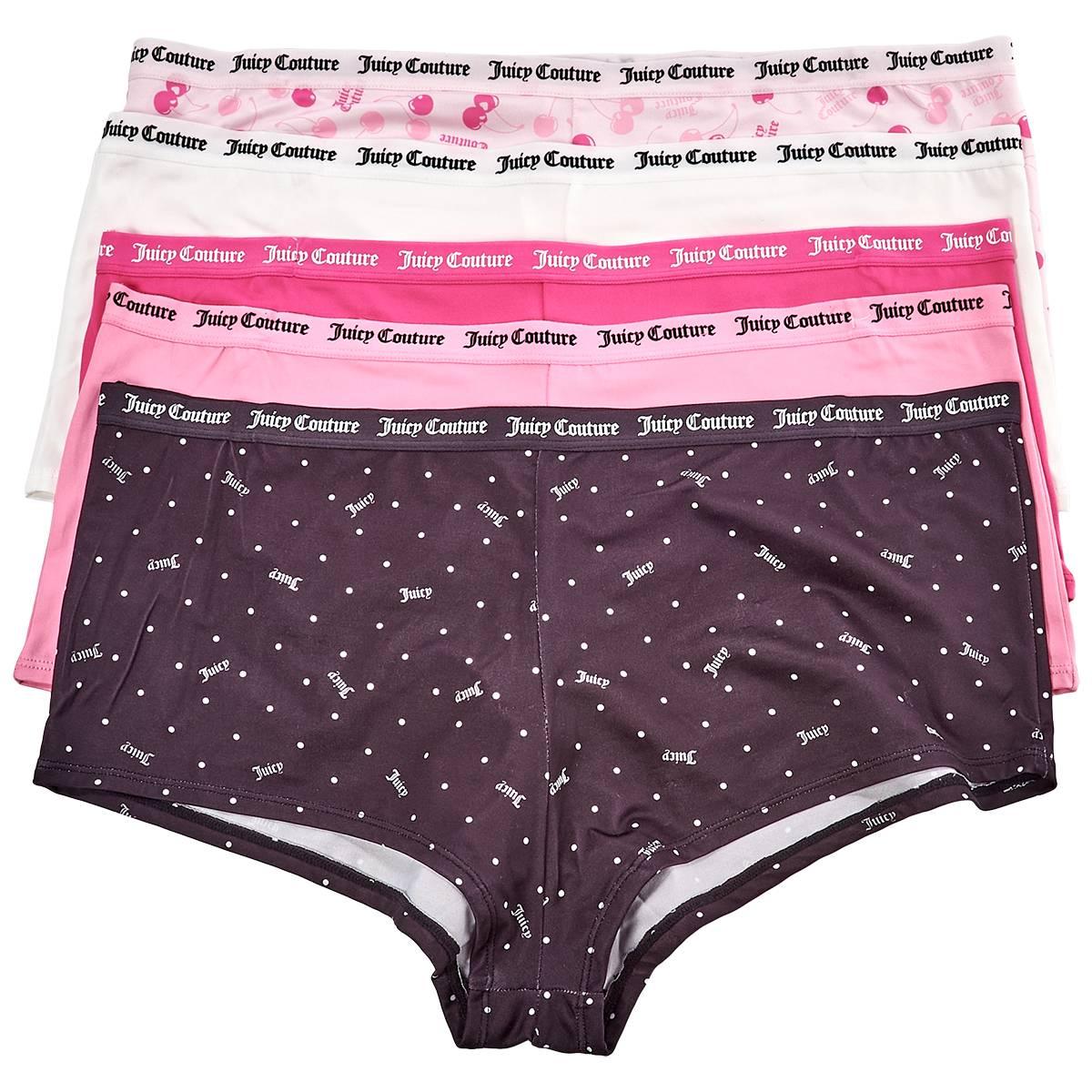 Click here for Plus Size Juicy Couture 5pk. Boyshort Panties - JC... prices