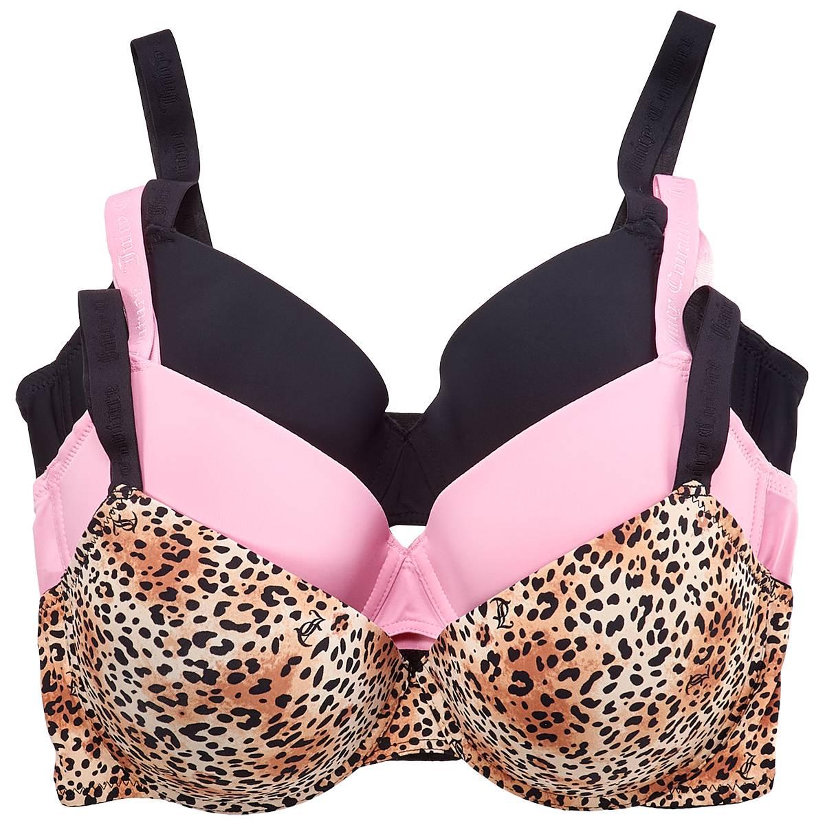 Click here for Juniors Juicy Couture 3pk. Jacquard Push-Up Bras -... prices