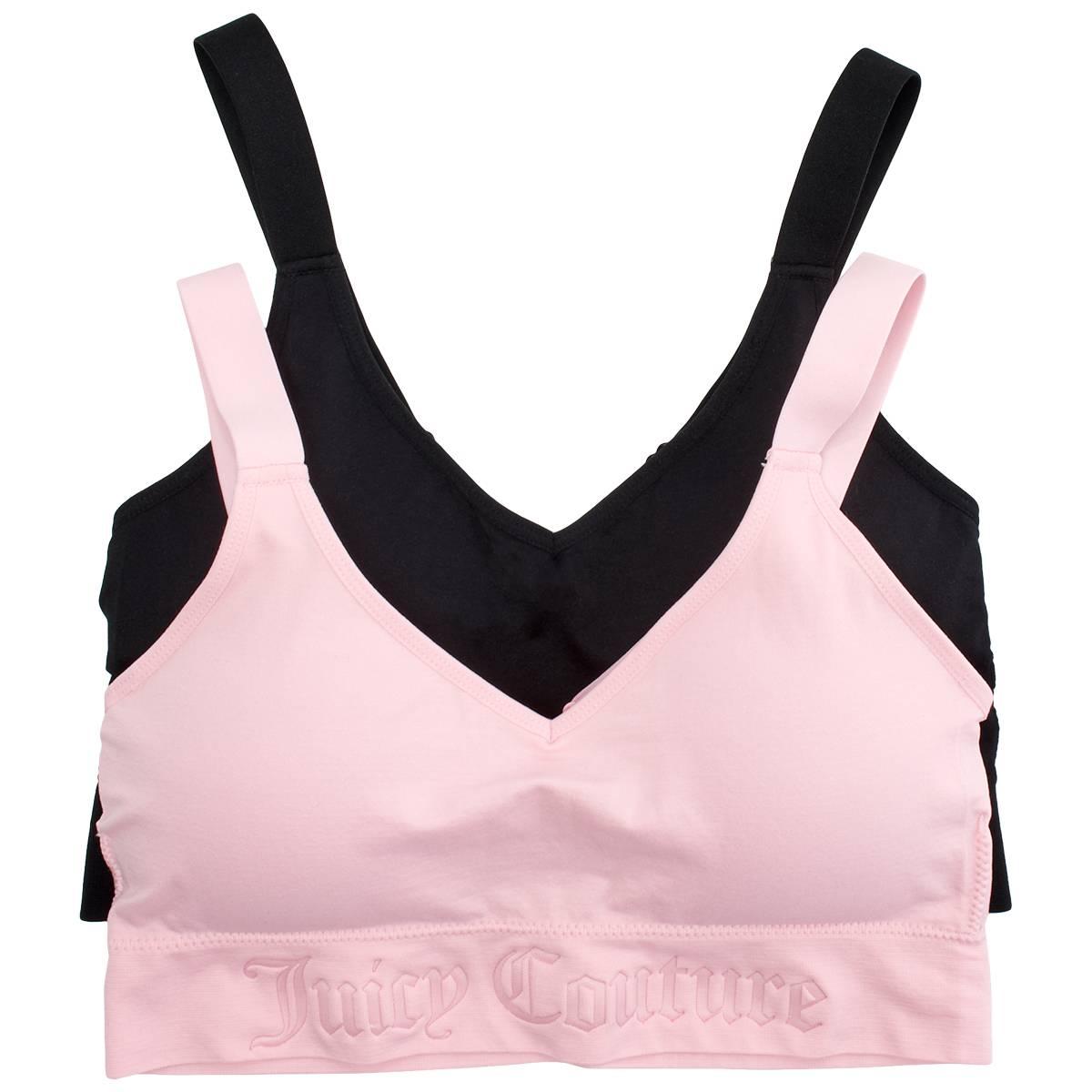 Click here for Juniors Plus Juicy Couture 2pk. Seamless Bralettes... prices