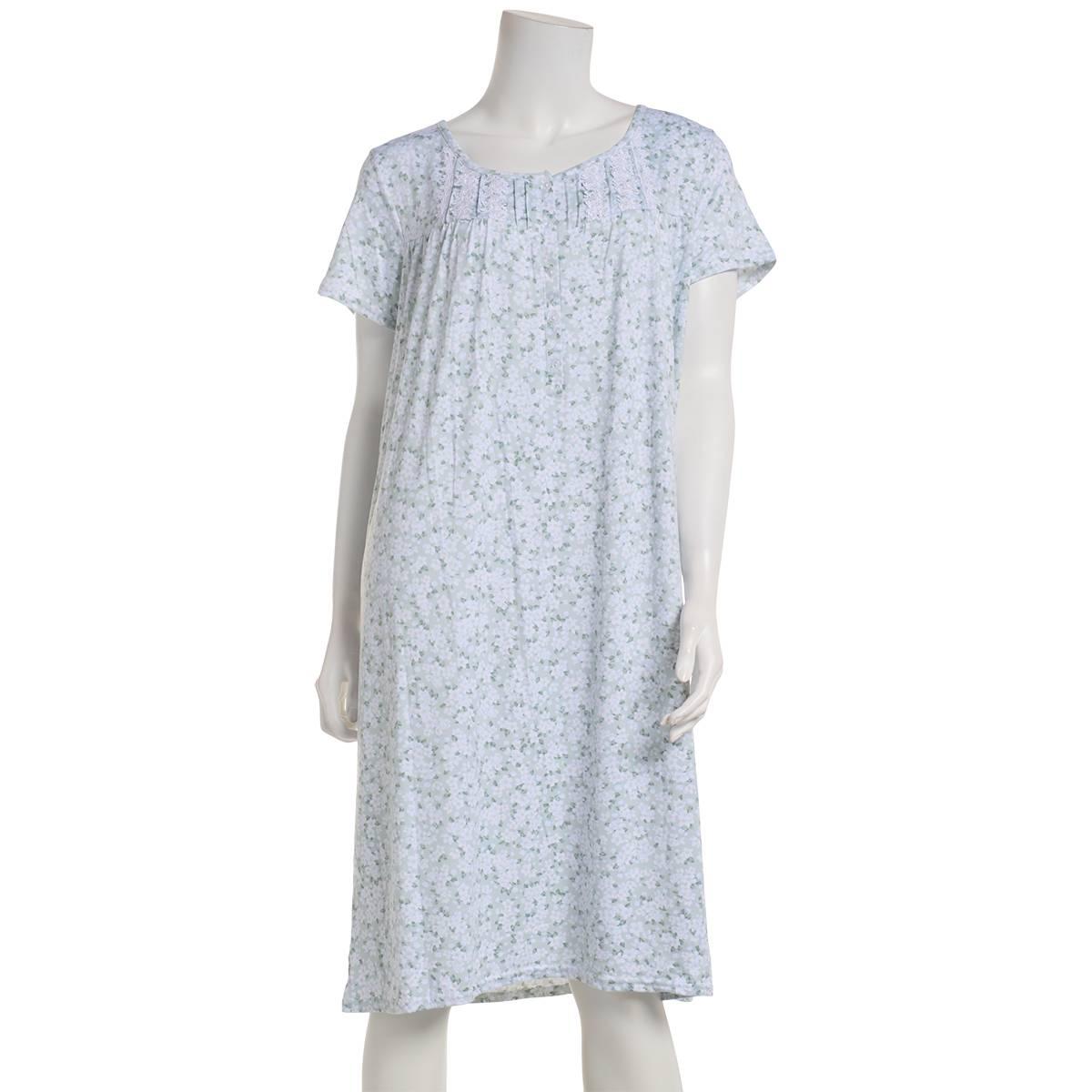 Click here for Womens Laura Ashley(R) Short Sleeve Peached Floral... prices