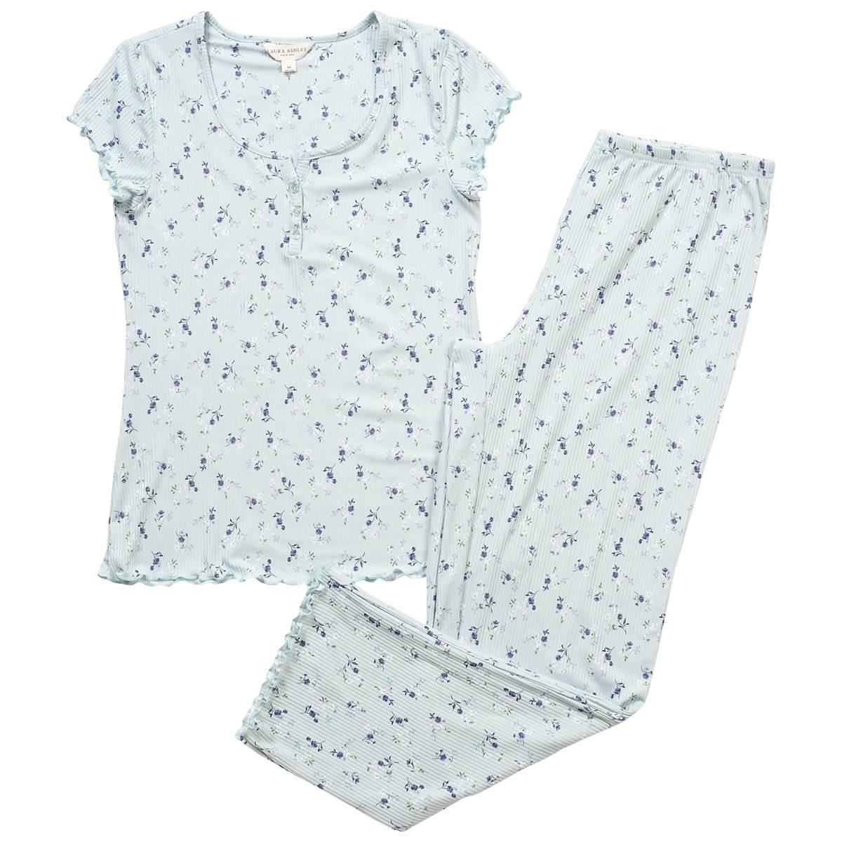 Click here for Womens Laura Ashley(R) Short Sleeve Lettuce Edge D... prices