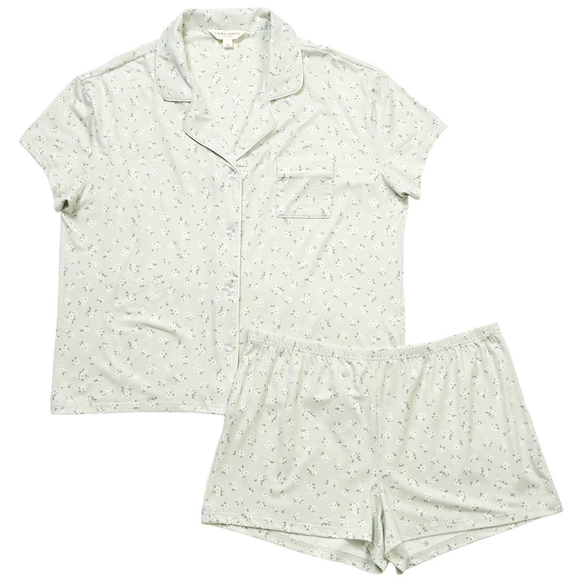 Click here for Womens Laura Ashley(R) Short Sleeve Mini Bouquet S... prices