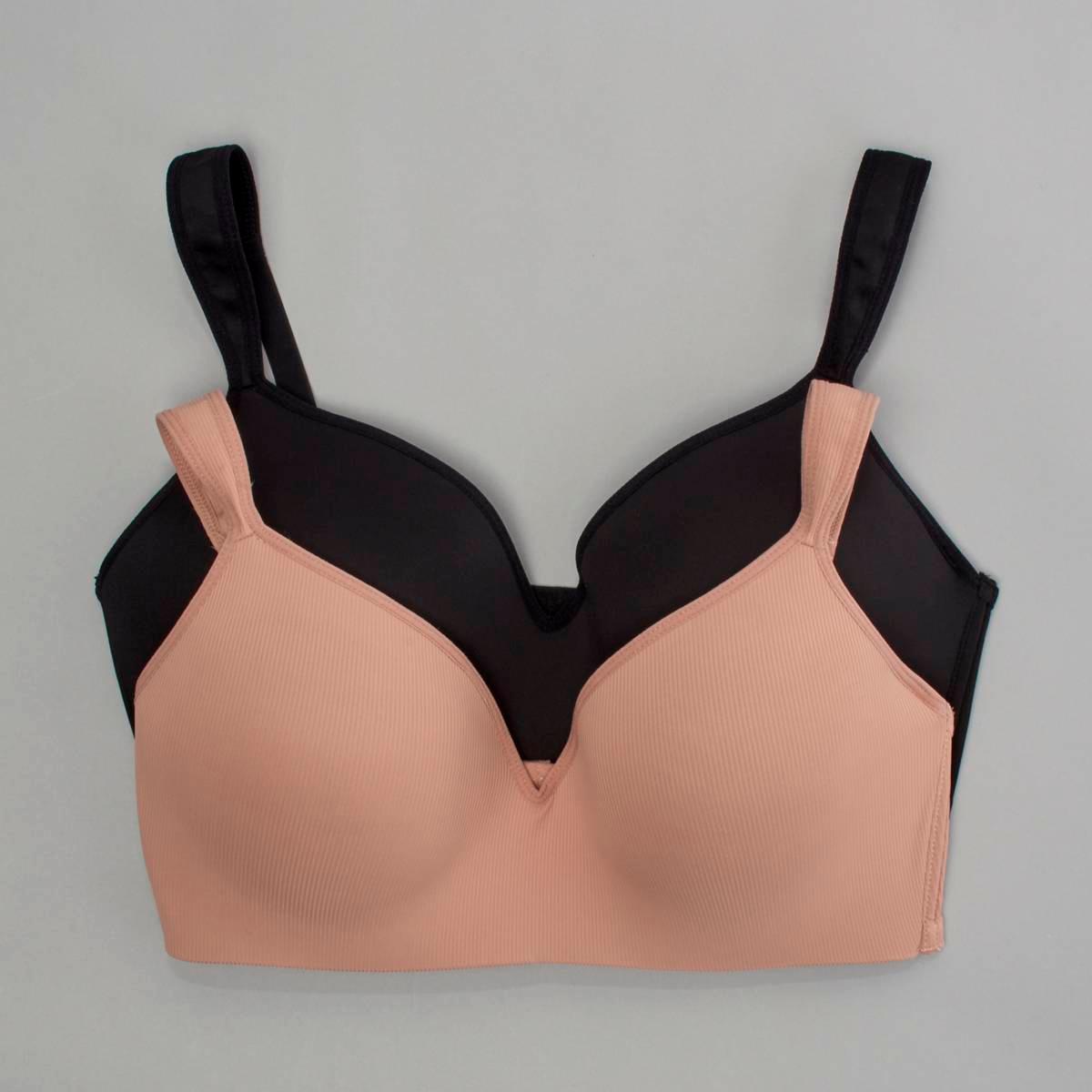 Click here for Plus Size Body Embrace 2pk. Wire-Free Bras - BE701... prices