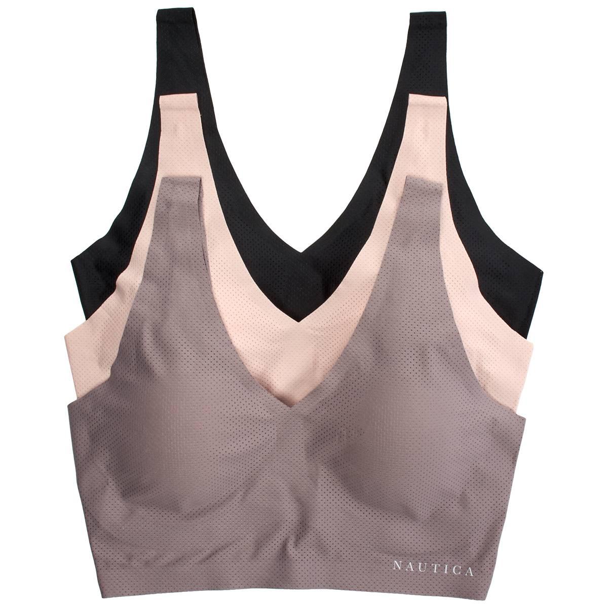 Click here for Womens Nautica 3pk. Breathable Bras prices
