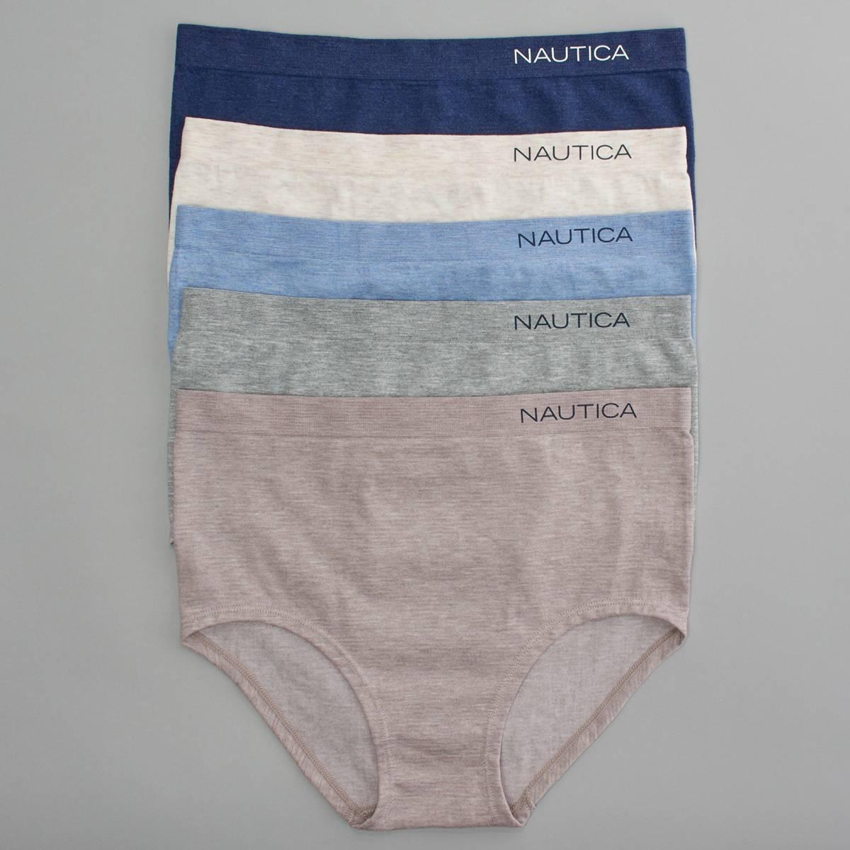 Click here for Womens Nautica 5pk. Logo Brief Panties NT3714-5PKP prices