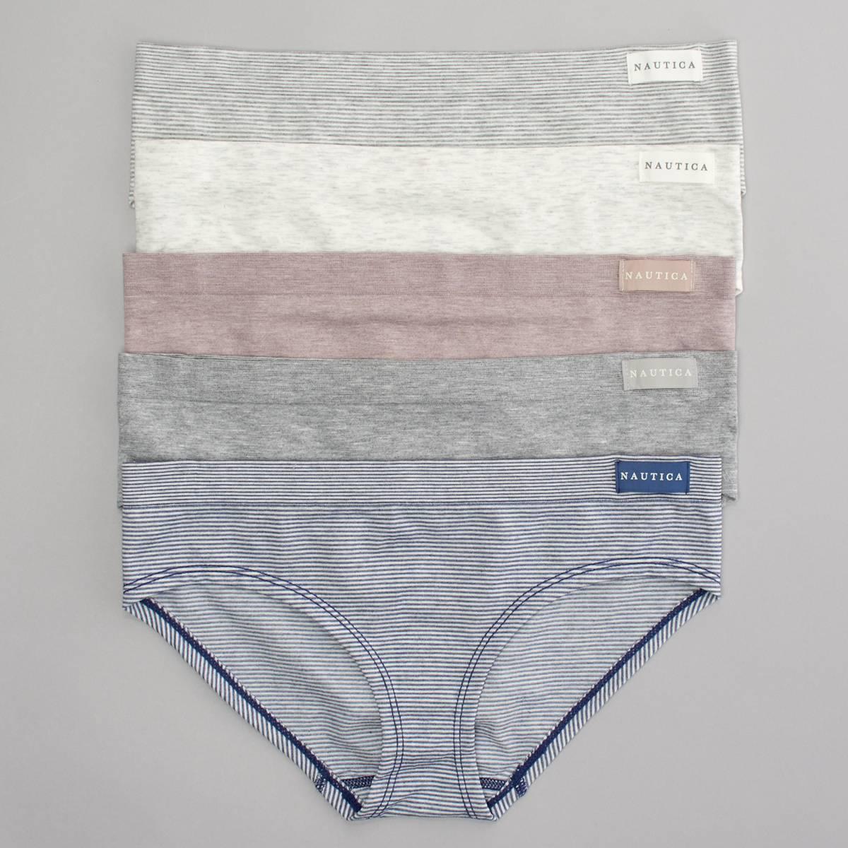 Click here for Womens Nautica 5pk.Seamless Hipster Panties - NT74... prices