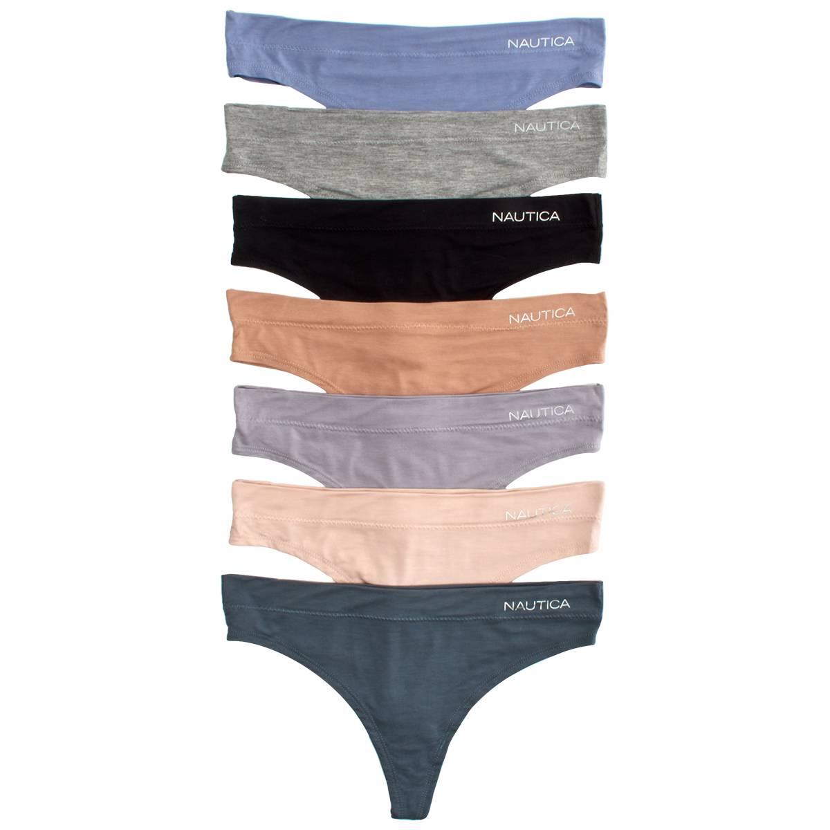 Click here for Womens Nautica 7pk. Thong Panties - NT80327PKFF prices