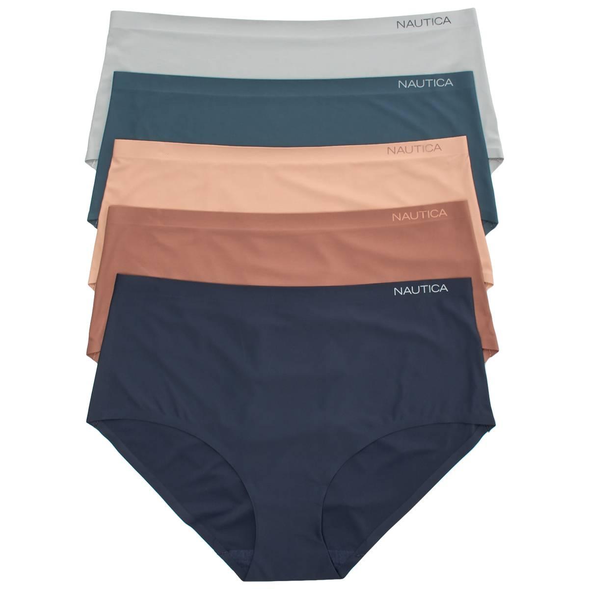 Click here for Womens Nautica Laser Brief Panties with Logo - NT9... prices