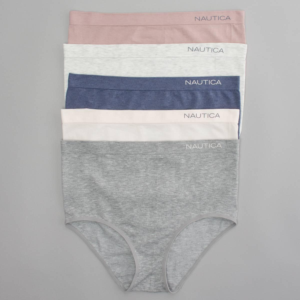 Click here for Plus Size Nautica 5pk. Seamless Brief Panties NT65... prices