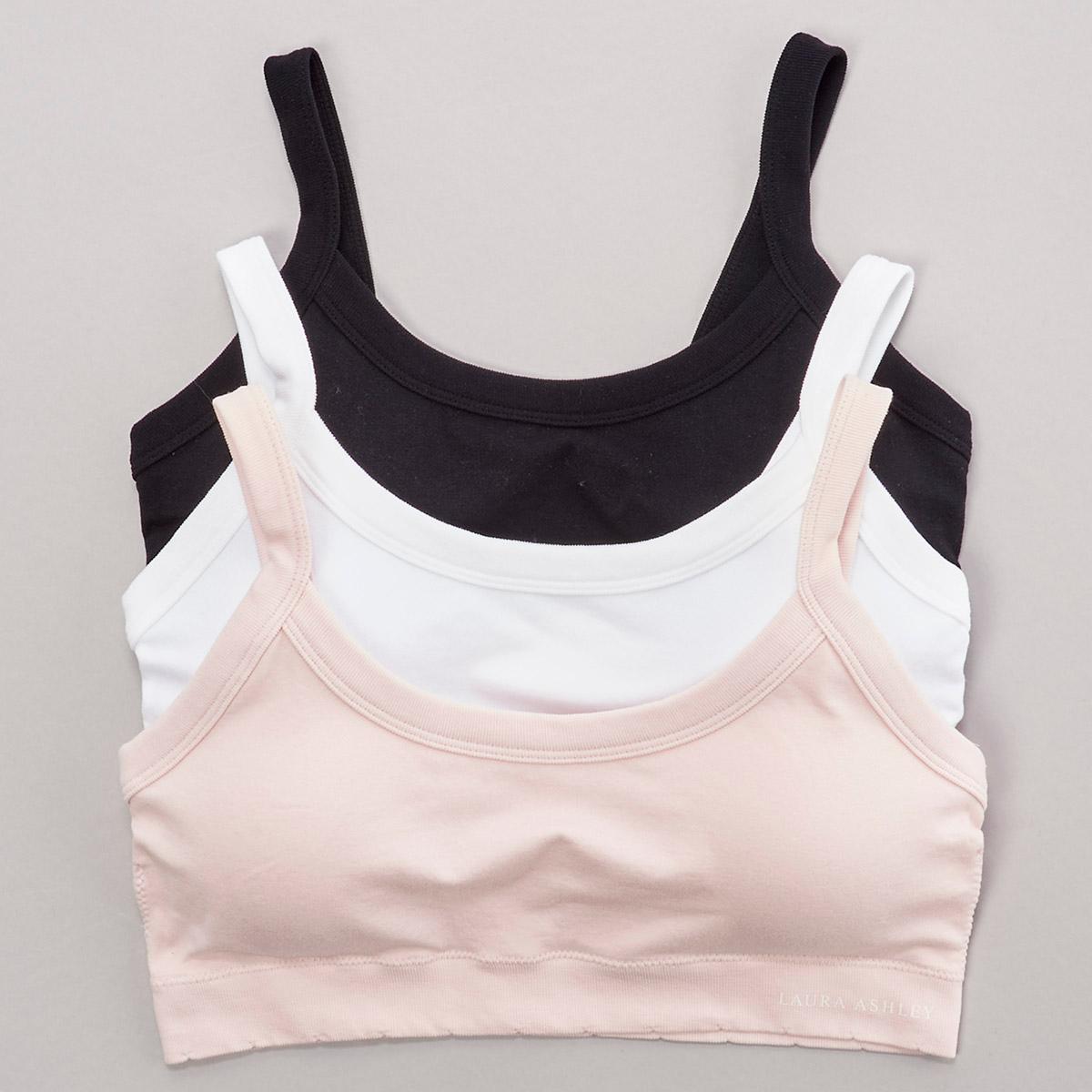 Click here for Womens Laura Ashley 3pk. Seamless Bra - LS5271-3PK... prices
