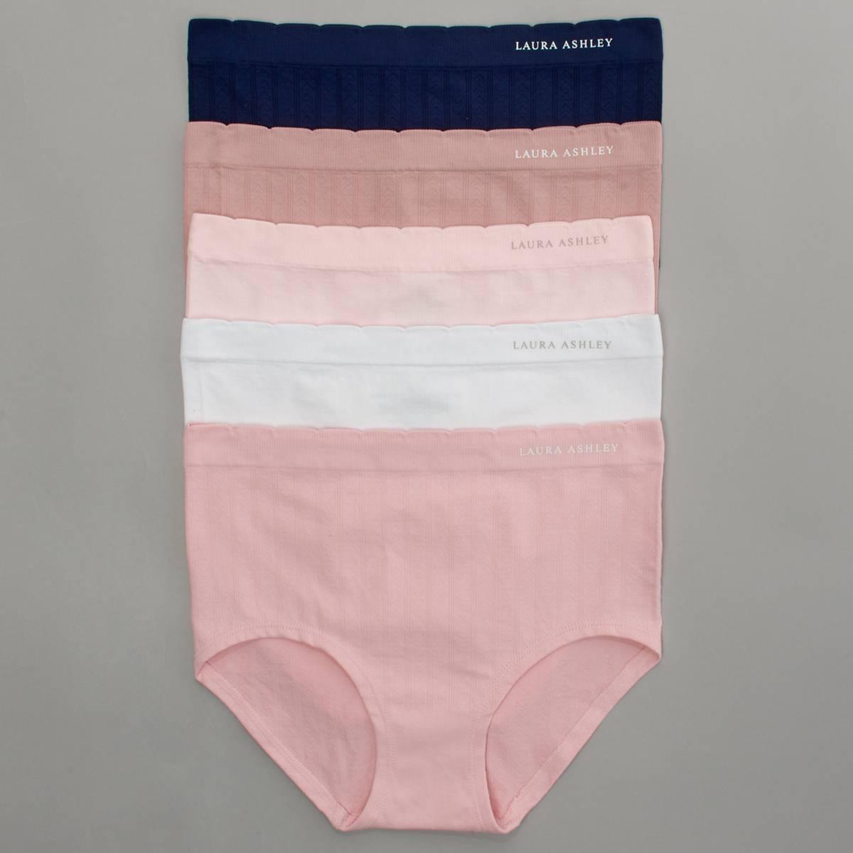 Click here for Womens Laura Ashley(R) Heart Pointelle Brief Panti... prices
