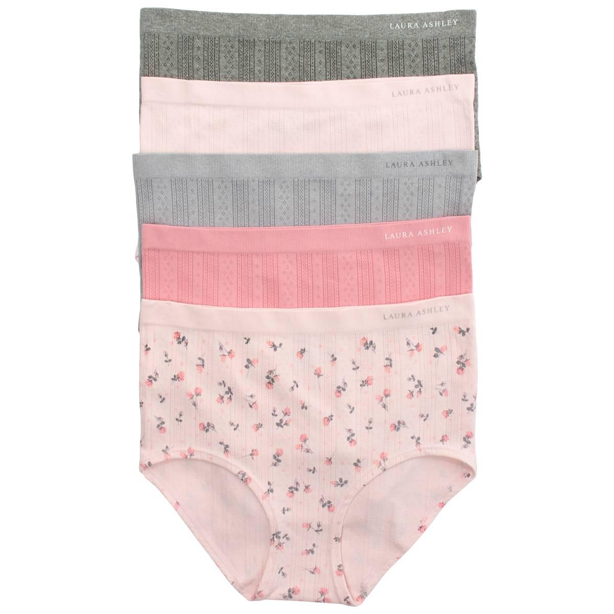 Click here for Womens Laura Ashley(R) 5pk Hipster Panties - LS136... prices
