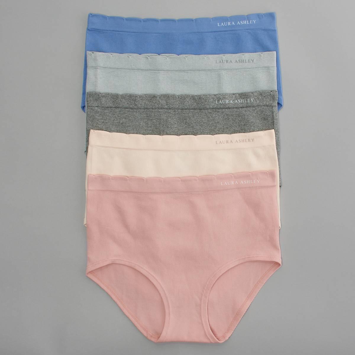 Click here for Womens Laura Ashley(R) 5pk. Seamless Brief Panties... prices